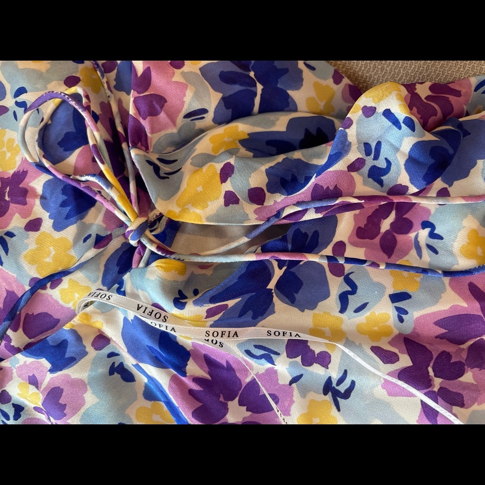 2022 Summer Sofia Isabelle Slip Dress - Violet Blue F… - Gem